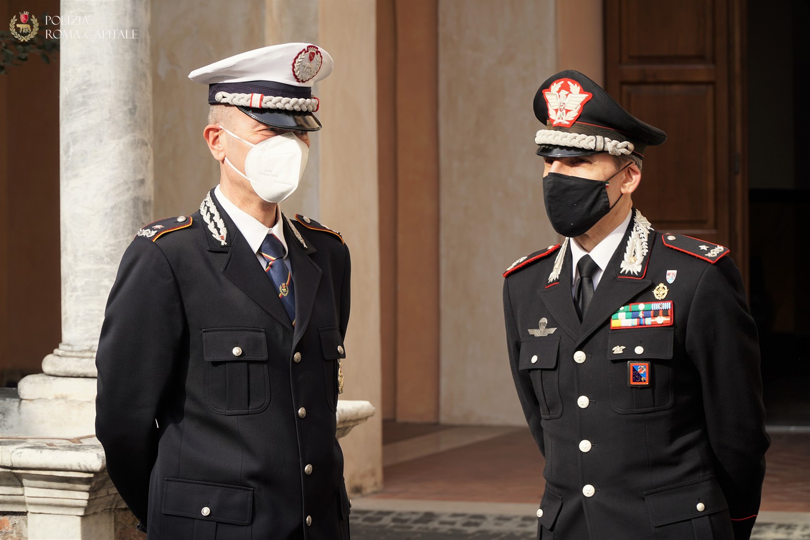 Roma: visita del Comandante Provinciale dei Carabinieri, Gen. Lorenzo ...