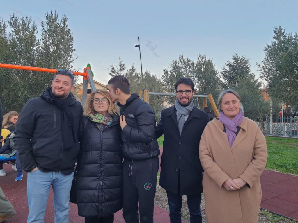 Roma, Parco di via Vanni, inaugurata area ludica completamente ...