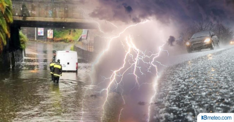 3BMeteo: “Breve pausa anticiclonica, forte maltempo entro il weekend. Ecco le zone più a rischio ...
